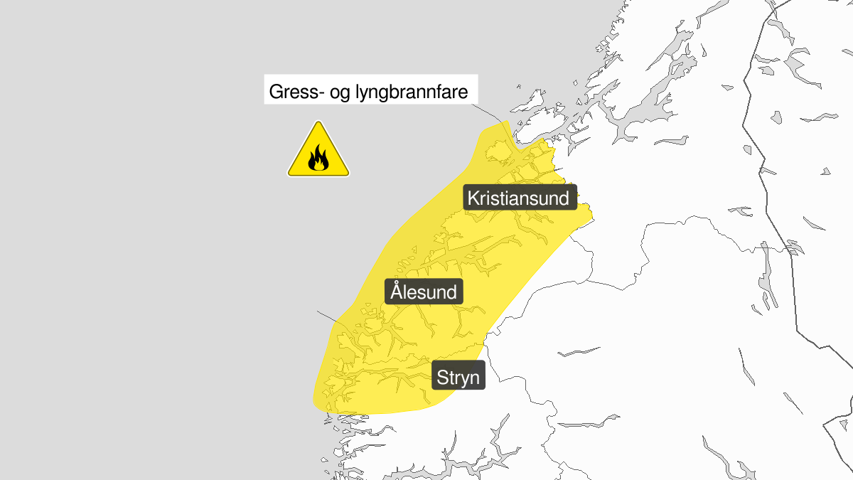 Yr - Ytre Midsund - Hourly weather forecast