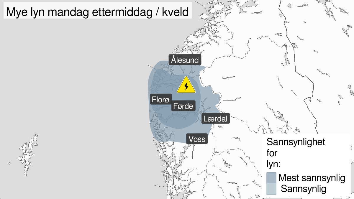 Yr - Weather warnings in Norway