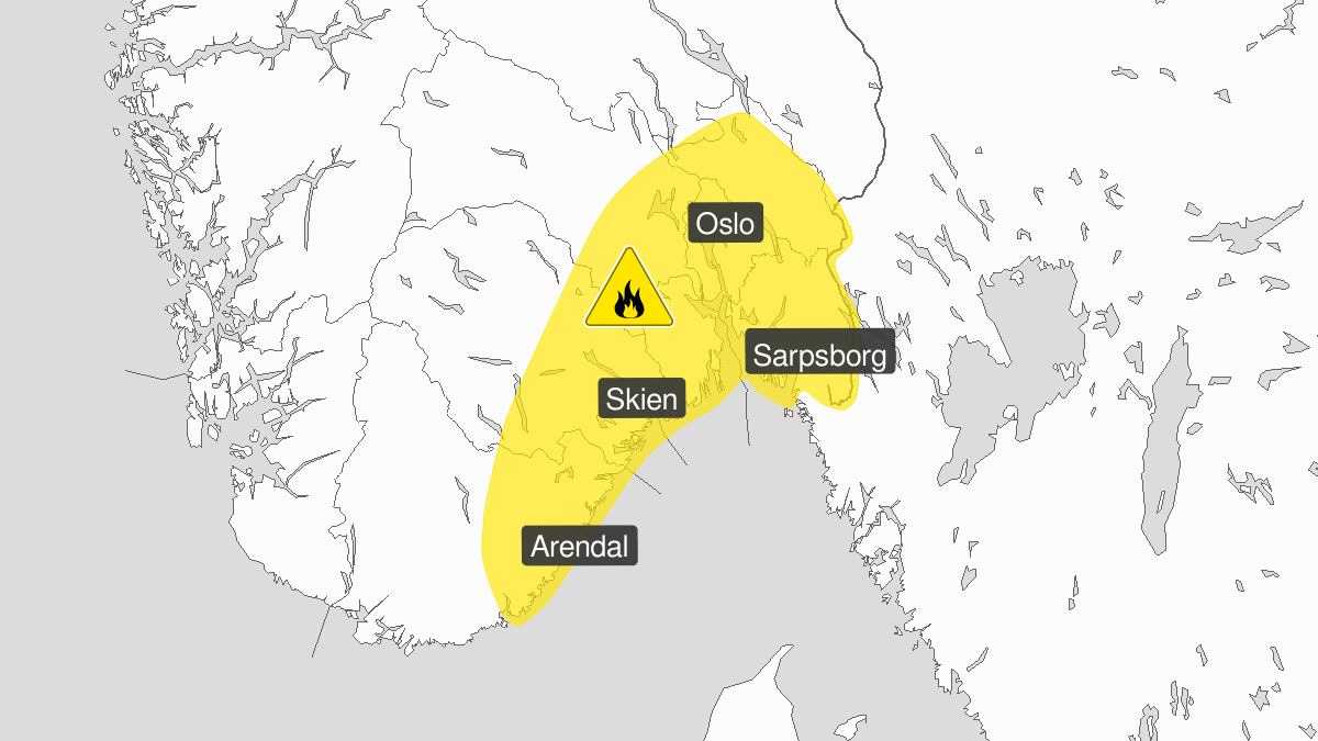 Yr - Søndeled - Været time for time